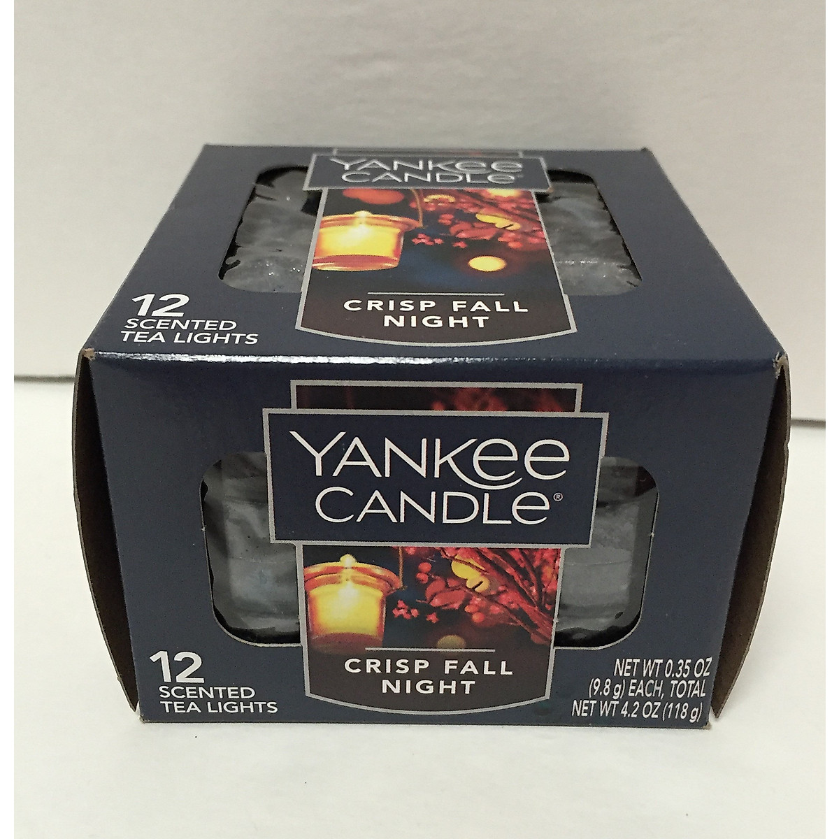 Yankee Candle Crisp Fall Night 12 Tea Lights