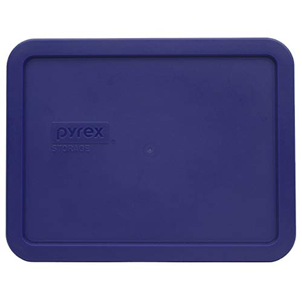 Pyrex 7211-PC Navy Blue Plastic Rectangle Replacement Storage Lid, Made in USA