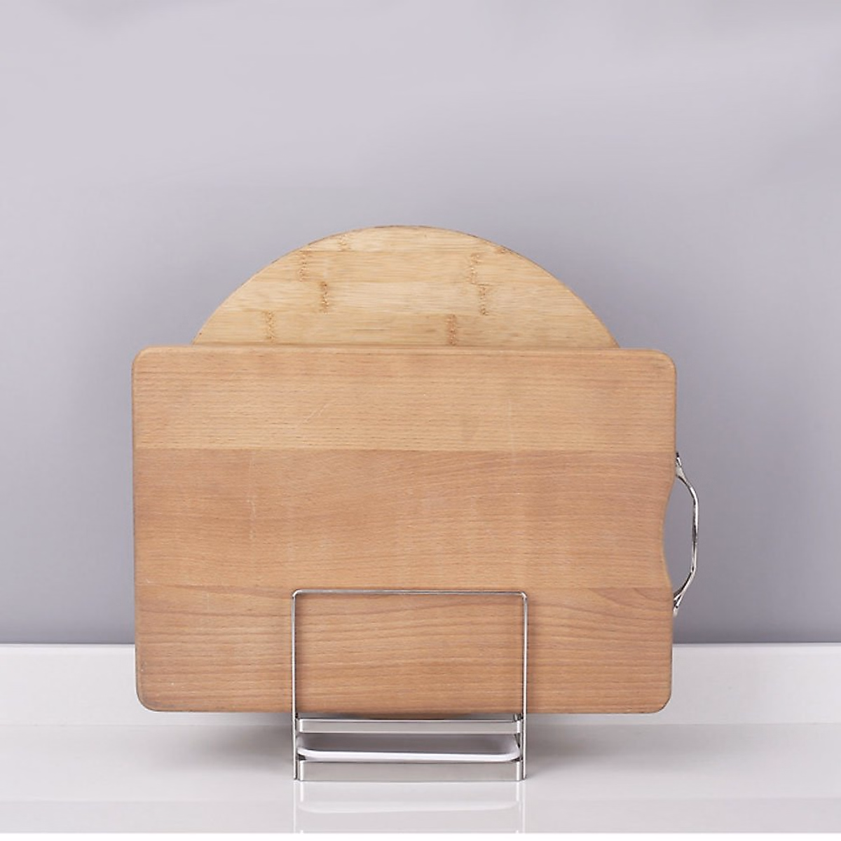 kaileyouxiangongsi Kitchen Organizer with Utensil Holder,Pot Rack and Cutting Board Holder,Stainless Steel