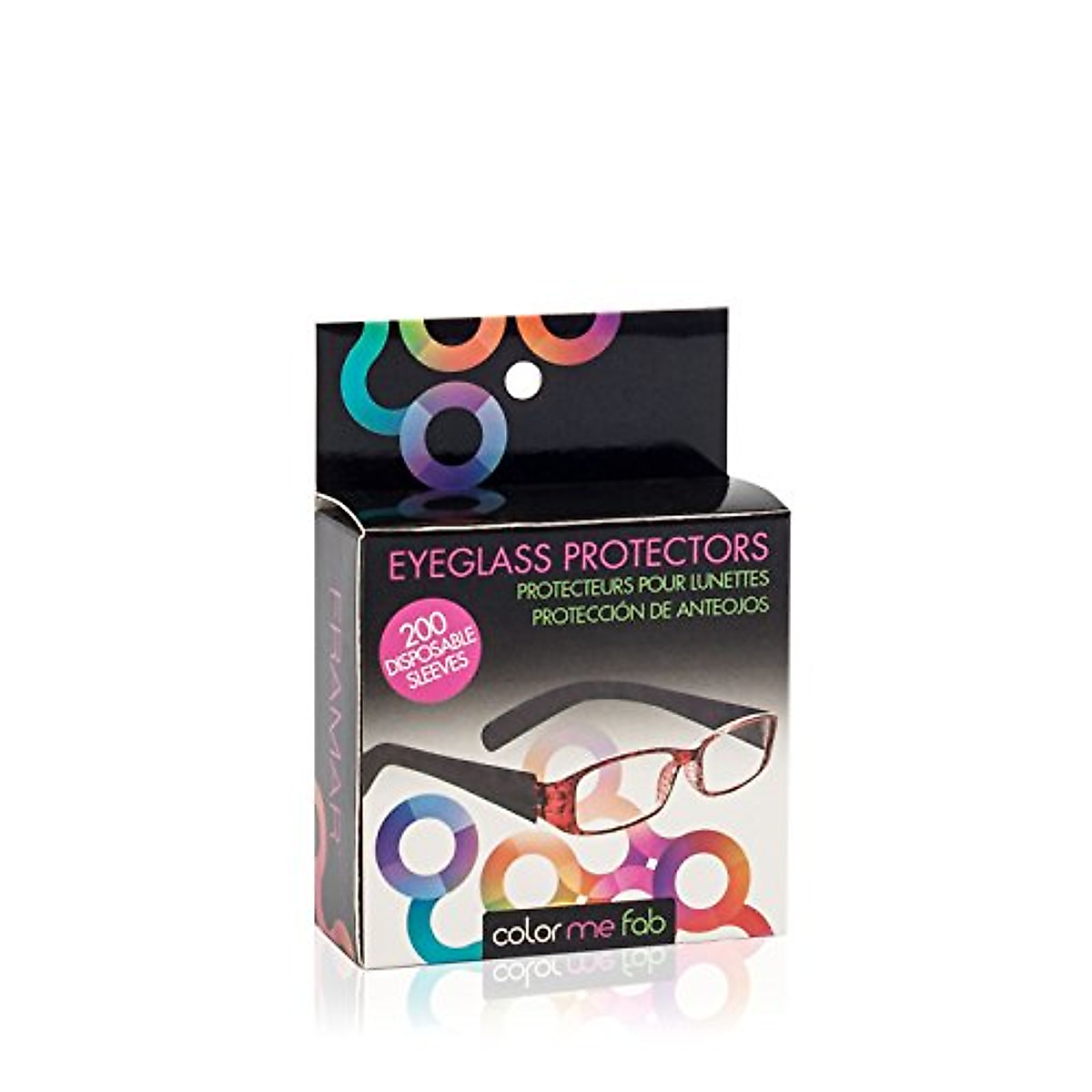 FRAMAR Eyeglass Sleeves - Covers for Eye Glasses against Hair Color, Hair Dye - 200 ct