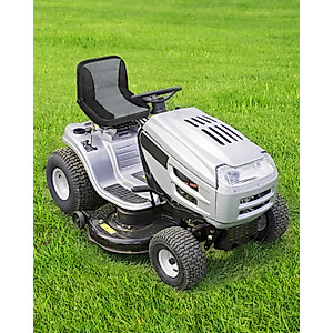 PACETAP Riding Lawn Mower Seat Cover with Waterproof Cover, Durable Polyester Universal Lawn Mower Seat Cover Compatible with John Deere, for Craftsman, for Cub Cadet, for Kubota (Splicing,Medium)