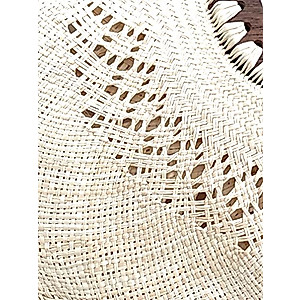 BOHOPHY Toquilla Straw bag with Tassel, Straw Tote Bags, Beach Handbag, Beach Totes for Women, bolsas de verano