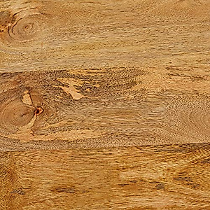 Amazon Brand - Rivet Clio Solid Rectangular Mango Dining table, Brown, 36" D x 64" W x 30" H