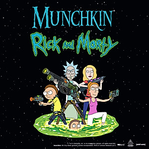MUNCHKIN: Rick And Morty Card Game | Rick and Morty Adult Swim Munchkin Board Game | Officially Licensed Rick and Morty Merchandise | Munchkin Game from Steve Jackson Games