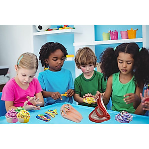 40 Pack Butter Slime kit,Educational Scented Sludge Toys,Party Favor Supplies,Super Soft,Non-Sticky, Very Suitable Birthday Gifts for Boys and Gir,Easter Filling Stuffers.