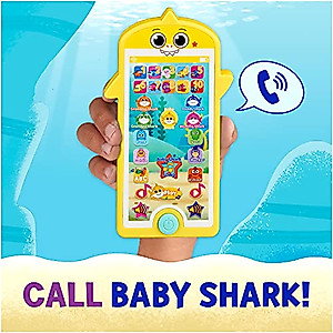 WowWee Baby Shark's Big Show! Mini Tablet for Kids – 123 and ABC Learning Toys for Toddlers – Kids Tablets (Handheld)