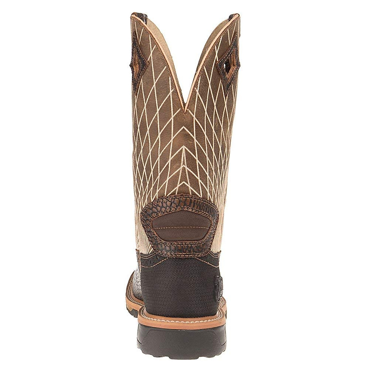 Justin Men's Derrickman Western Work Boot Composite Toe Cognac 12 D(M) US