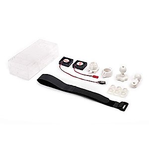 Summitlink V2 Clear Case Dual Fans for Stratux ADS-B Kit Fits AHRS Module and GPYes