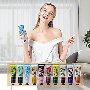 20 Pack Hand Cream Gift Set,Hand Lotion for Dry Cracked Hands,Working Hands Body,Travel Size Hand Cream,Moisturizing Hand Lotion,Holiday Gift for Women Valentine's Day Mother's Day (Fruit Plant)