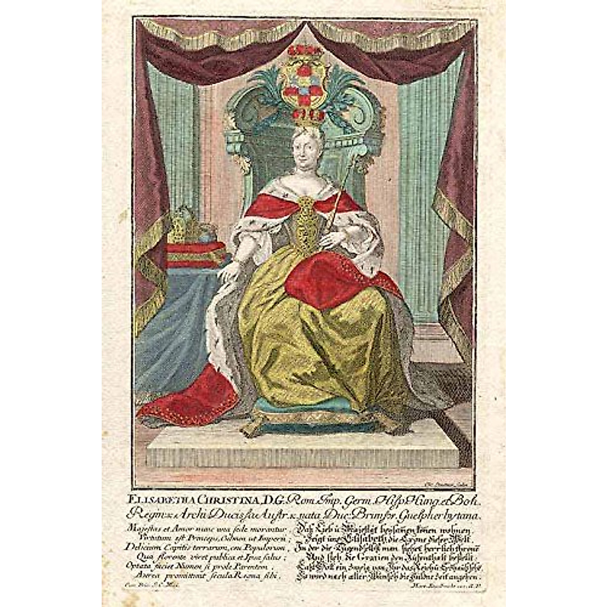 Elisabetha Christina, D. G. [Queen of Prussia, wife of Frederick the Great]