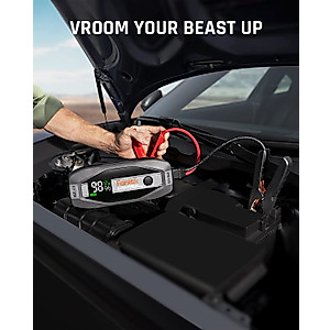 Fanttik T8 APEX 2000 Amp Jump Starter, 20000mAh Car Battery Pack for Up to 8.5L Gasoline and 6L Diesel Engines with LED Display, 65W PD Fast Charger, 12V Safe Lithium Jump Starter Deluxe Package