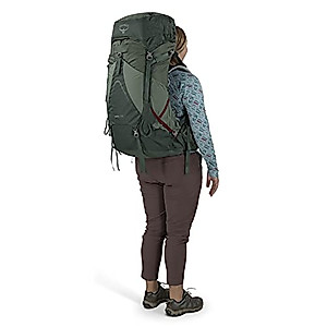 Osprey Aura AG LT 50L Women's Backpacking Backpack, Black, WXS/S