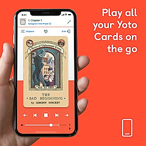 Yoto The Trouble Begins: A Collection of Unfortunate Events – 3 Kids Audiobook Cards for Use Player Mini Story Box Bluetooth Speaker, Fun Adventurous Stories for Children Ages 9+