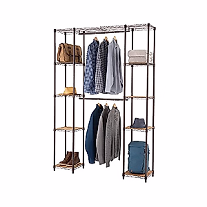 TRINITY Expandable Closet Organizer, Dark Bronze