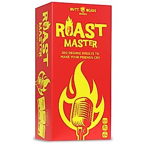 RoastMaster Card Game, Hilarious Roast Game for Party Game Nights - New Adult Card Game by Kids Against Maturity (First Edition)