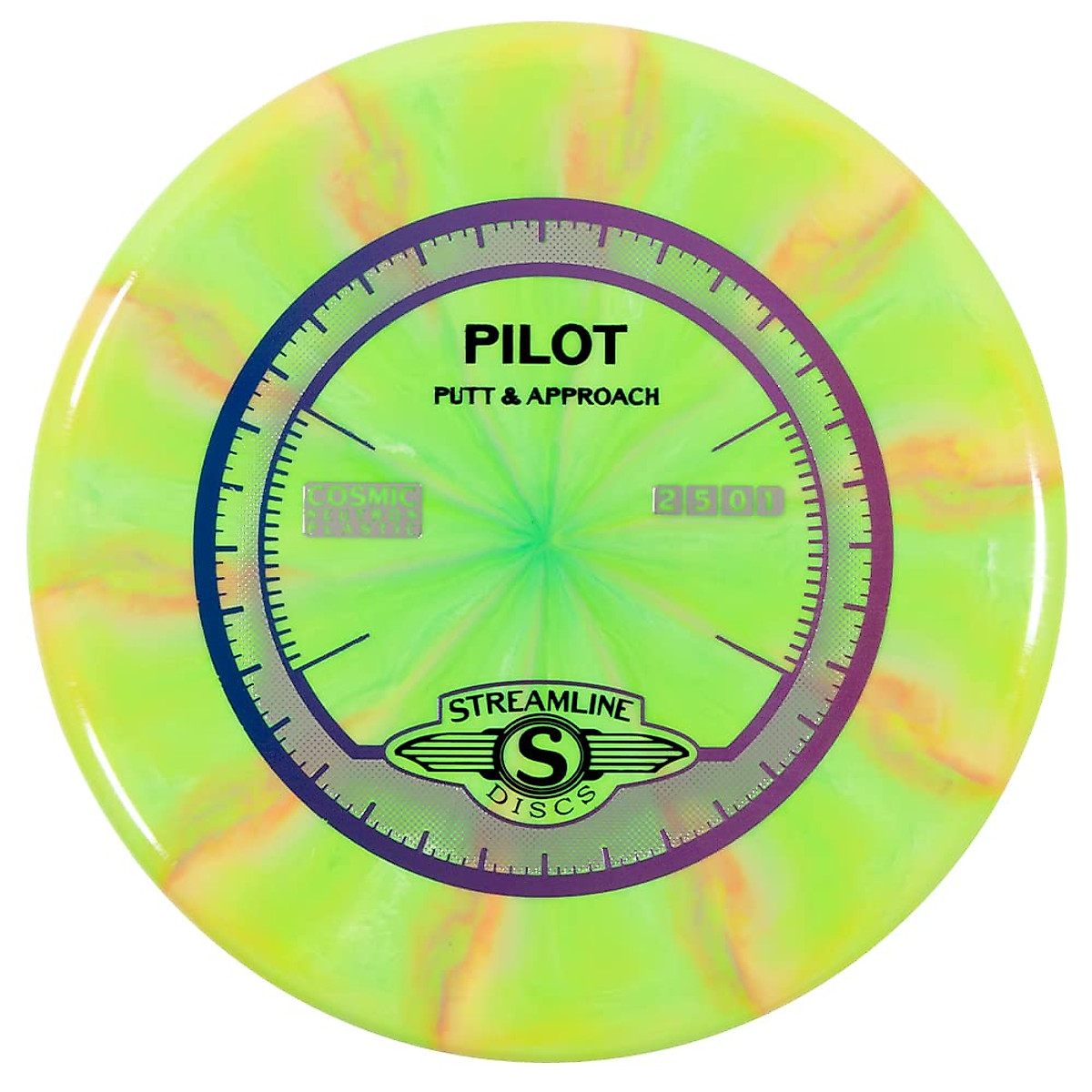Streamline Discs Cosmic Neutron Pilot Disc Golf Putter (165-170g / Colors May Vary)