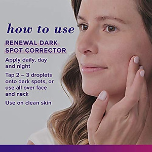 Burt's Bees Renewal Dark Spot Corrector with Bakuchiol Natural Retinol Alternative, 1 Oz (Package May Vary)