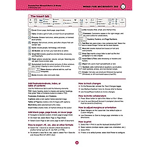 Word for Microsoft 365 Reference and Cheat Sheet: The unofficial cheat sheet reference for Microsoft Word (Windows/macOS)
