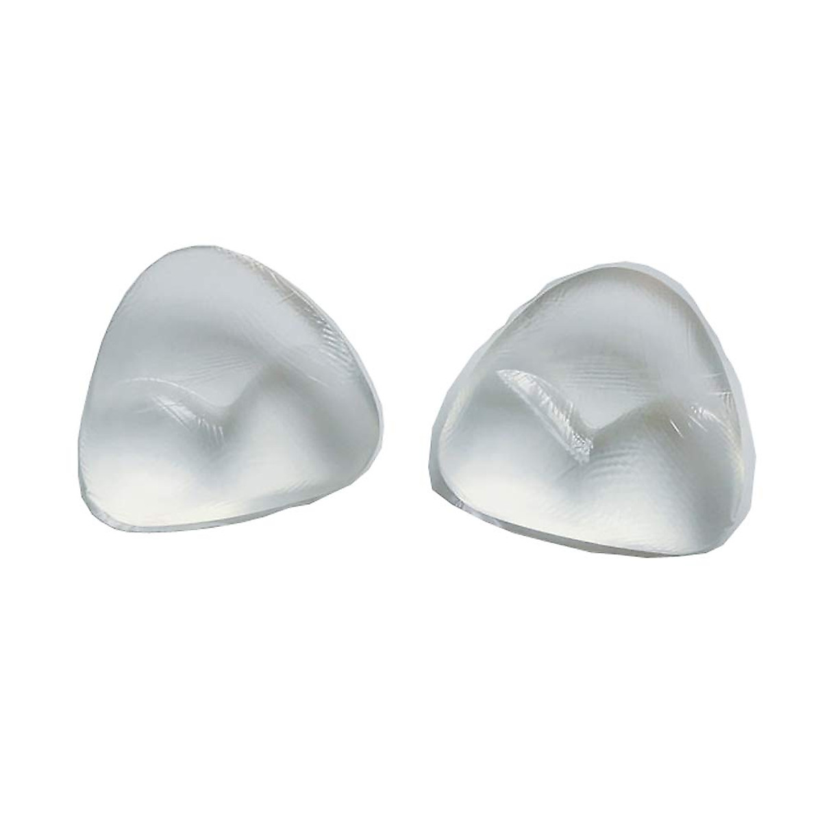 ericotry 1 Pair of Transparent Silicone Gel Bra Inserts for Underwear Swimsuits or Bikinis