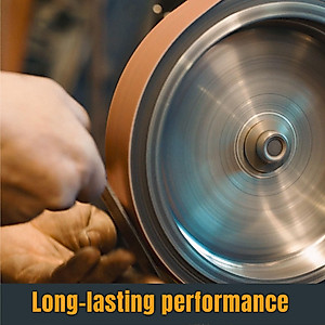 POWERTEC 110080 4 x 24 Inch Sanding Belts, 10PK, 100 Grit Aluminum Oxide Belt Sander Sanding Belt, Sandpaper For Oscillating Belt and Spindle Sander