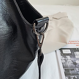 Shoulder Bags Women's Big Design Shopper Tote Bags Large Capacity Hobos Bag Lady Soft Leather Messenger Handbag