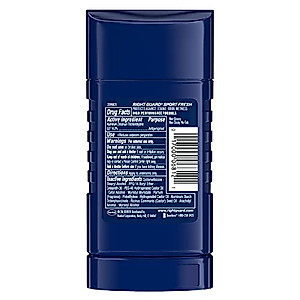 Right Guard Sport Antiperspirant Up To 48HR, Fresh, 2.6 Oz (Pack of 6)