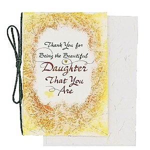 Blue Mountain Arts Daughter Card—Birthday, Just Because, Graduation, Holiday, or Any Occasion Card (Thank You for Being the Beautiful Daughter That You Are)