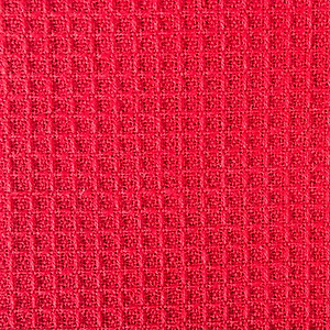 DII Buffalo Check Kitchen Collection, Classic Farmhouse Kitchen Set, Potholder & Dishtowel, Red & Black, 3 Piece