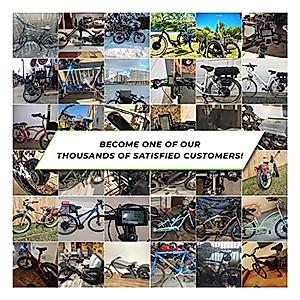 EBIKELING Waterproof Ebike Conversion Kit with Battery 24" Direct Drive Front or Rear Wheel Electric Bike Conversion Kit Ebike Battery & Charger Included 1500W 1200W Electric Bike for Adults