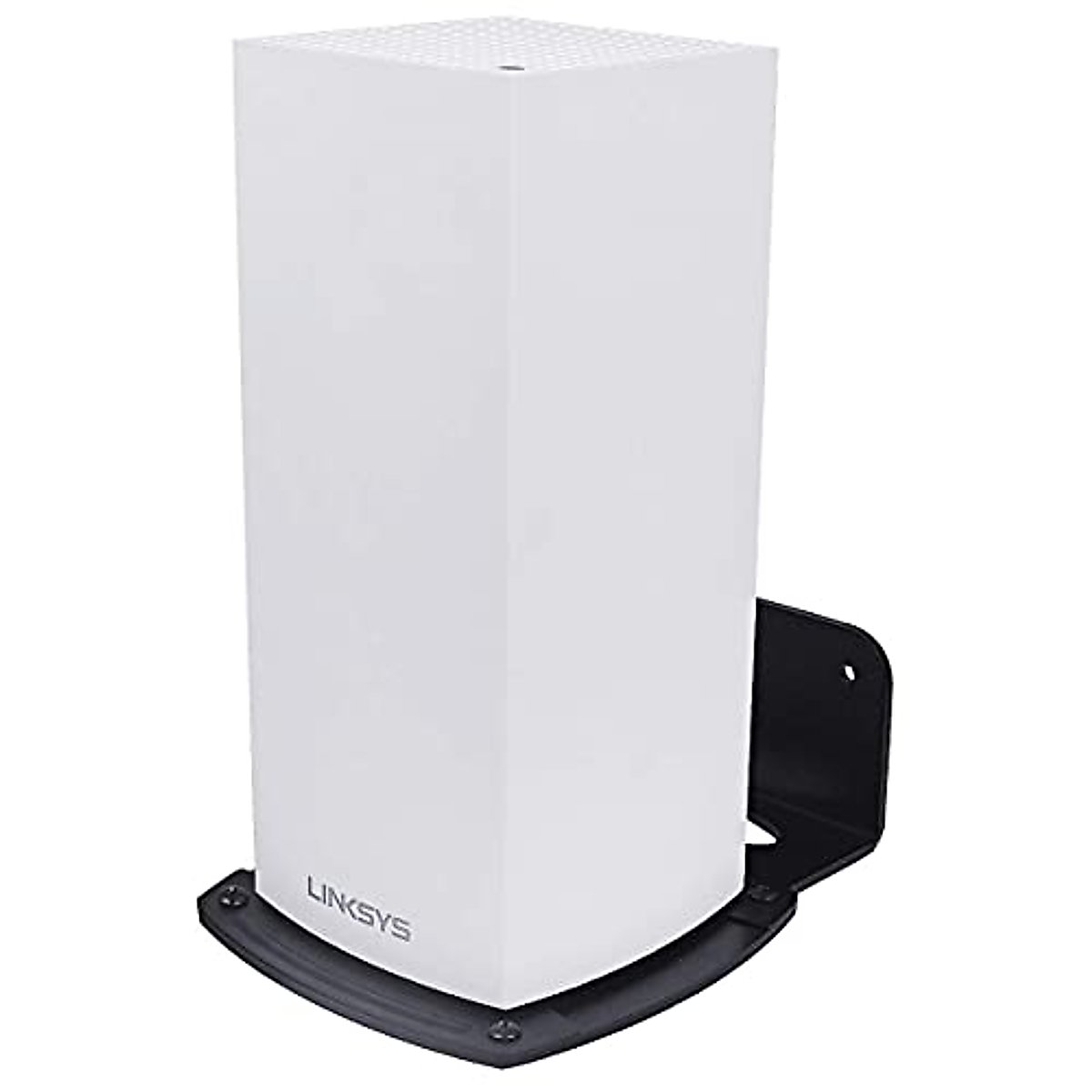 VOMENC Linksys Velop WiFi 6 Mesh Router Wall Mount Bracket Wall Mount Stand Holder,WiFi Accessories for Linksys Velop WiFi 6 MX5 with Easy Installation and Space Saving (2-Pack)