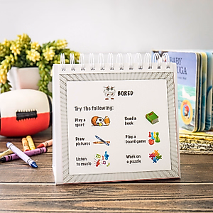 The Original Mood Flipbook for Kids; 20 Different Moods/Emotions; Autism; ADHD; Help Kids Identify Feelings and Make Positive Choices; Laminated Pages (Monster Flipbook)