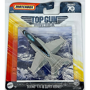 Matchbox 2023 - Sky Busters - Boeing F/A-18 Super Hornet 4/32 - Top Gun Maverick - Matchbox 70 Years - Ships Bubble Wrapped in a Box.
