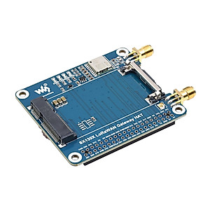 NGW-1set SX1303 915M LoRaWAN Gateway HAT Compatible with Raspberry Pi with L76K Module Standard Mini-PCIe Socket, Long Range Transmission, Large Capacity, Multi-Band Support