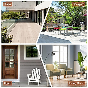 ide·o Outdoor Wood Wagon Bench - with Wheel Armrest Rustic Fir Wooden Patio Lounge Rocker for Patio Garden Country Yard