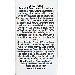 Foggy Mountain Total Season - All-Season Buck and Doe Attractant - 8 oz Bottle