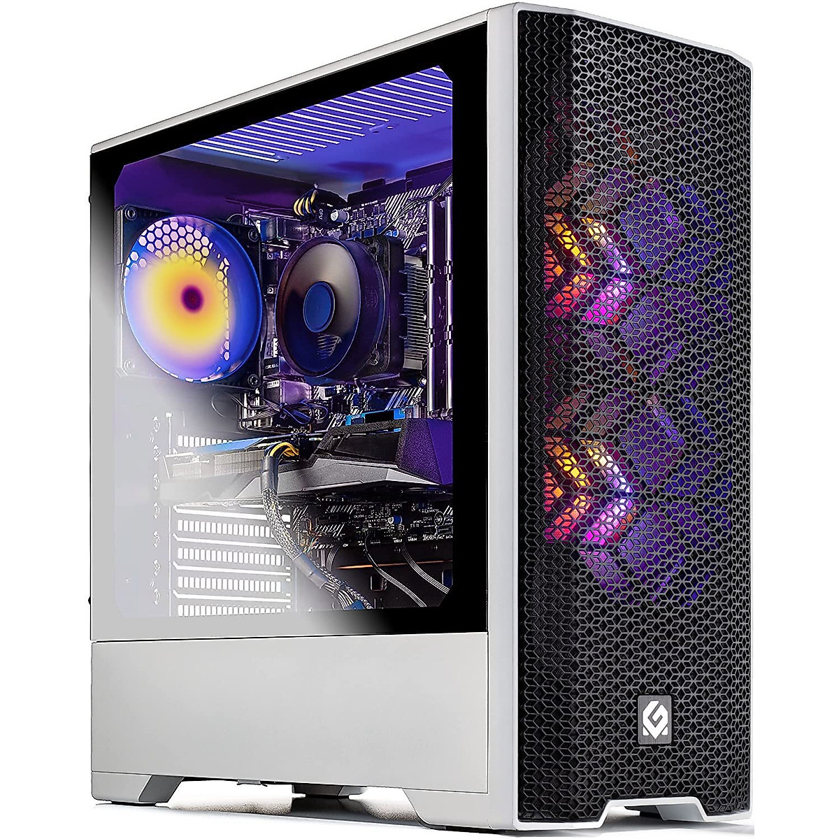 Skytech Gaming Blaze 3.0 Gaming PC Desktop + AOC 24" 144Hz 1080p Gaming Monitor Bundle