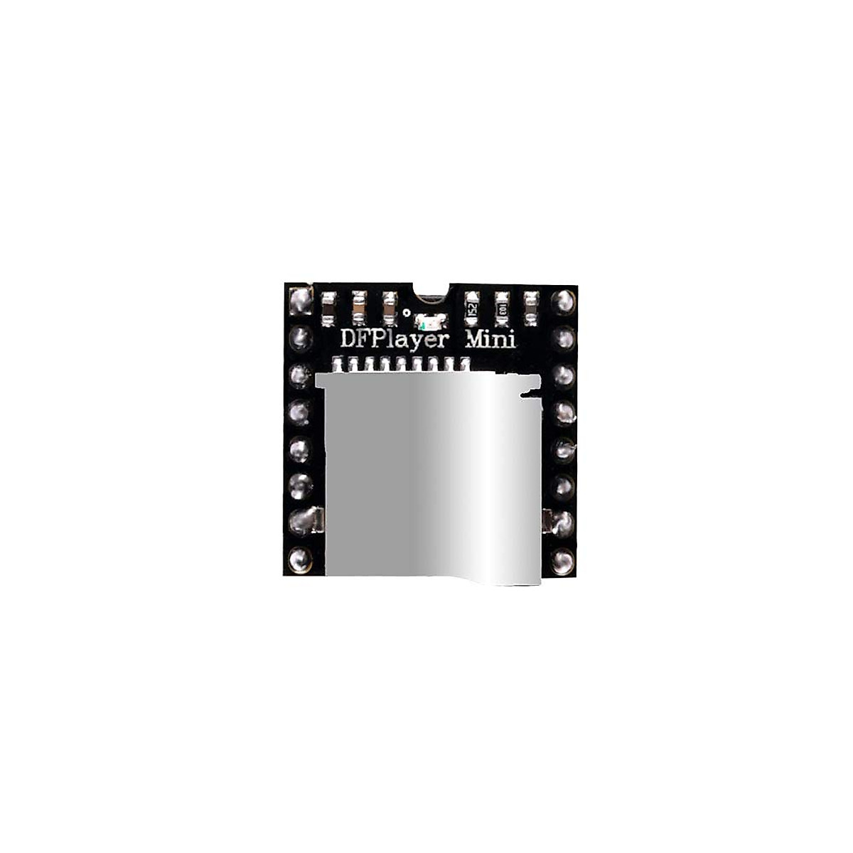 AOICRIE 4pcs Dfplayer Mini MP3 Player Module Compatible with R3 for Voice Module DIY DFPlayer Mini Voice Decode Board Support TF Card and U Disk IO/Serial Port/AD for arduino DIY Kit