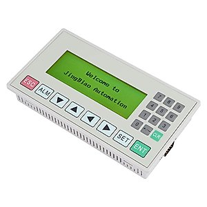Akozon Text Display OP320-A 3.7 inch HMI Support S485/RS232 Communication Port with Cable for PLC