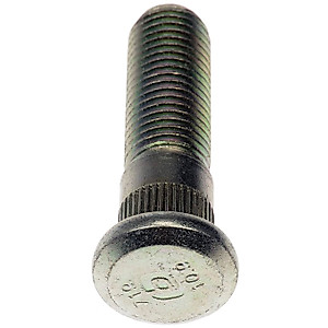 Dorman 610-719 M12-1.50 Serrated Wheel Stud - 12.90 mm Knurl, 50 mm Length Compatible with Select Ford Models, 10 Pack