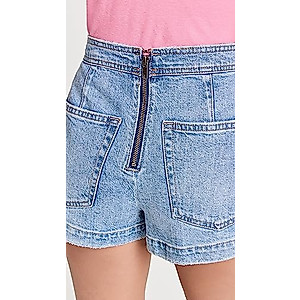 alice + olivia Women's Lakelyn Denim Skort, Ivy Blue, 31