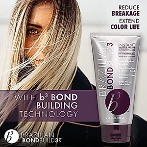 B3 Brazilian Bondbuilder Instant Restore & Protect Reconstructor, 6 Fl Oz (Pack of 1)