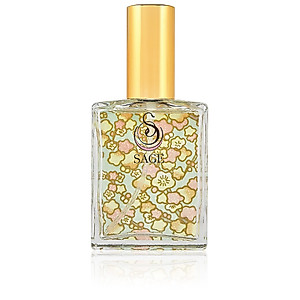 Pearl Organic Perfume Spray by Sage- 2 oz, Vegan & Cruelty-Free, Subtle Scent, Vanilla, Sandalwood, Musk