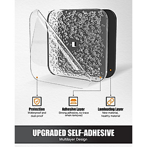 Sunfanie Hat Rack for Hat Storage (4-Pack), Multi-Purpose Hat Organizer, Strong Adhesive Hat Hooks for Wall Hat Organizer for Baseball Caps, Two Mounting Options Hat Hook, Black