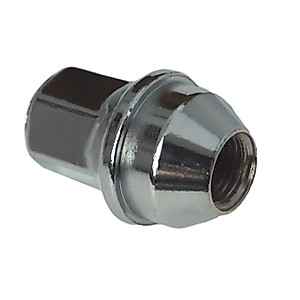 Set of 24 Eisen 14x1.5mm One-Piece Chrome OEM Factory Style Large Lug Nuts for 2015-2020 Ford F-150 F150 Expedition Lincoln Navigator Factory Stock Wheels