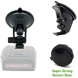 ChargerCity Car Truck Windshield Super Suction Cup Mount for Radenso XP and SP Radar Detector