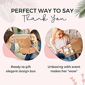 Thank You Gift Box for Women - Send Gratitude With a Unique Spa Experience Gift Box - Best Appreciation Gift Boxes for Coworker Boss Employee Hostess Secretary Teacher Nurse and Volunteer