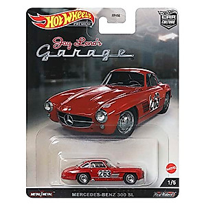 Hot Wheels Car Culture Circuit Legend, Premium 1:64 Scale Die-Cast Mercedes 300 SL, Collectable Vehicle