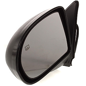Kool Vue Left Power Heated Door Mirror Compatible With Jeep Compass 2007-2017 Textured MK Body, Type 1
