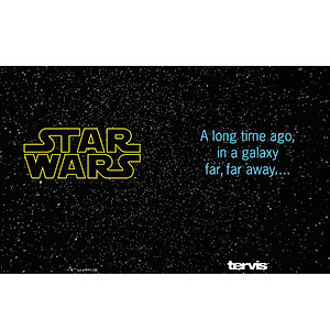 Tervis Star Wars Classic Logo Triple Walled Insulated Tumbler Travel Cup Keeps Drinks Cold & Hot, 20oz Legacy, Stainless Steel, 1 Count (Pack of 1)