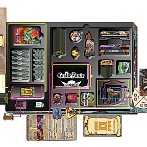 Castle Panic Big Box 2e | Family Board Game | Board Game for Adults and Family | Cooperative Board Game | Ages 8+ | for 1 to 6 Players | Average Playtime 45 Minutes | Made by Fireside Games, Blue